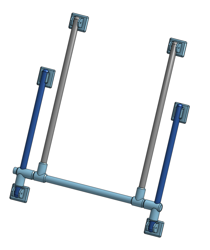 Adjustable and Collapsable Dowel Display Rack/Stand by Handy Handcrafts ...