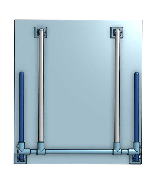 Adjustable and Collapsable Dowel Display Rack/Stand by Handy Handcrafts ...