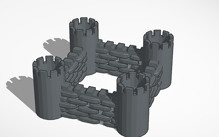 castle with drawbridge by AilbeC | Download free STL model | Printables.com