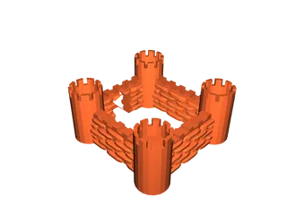 castle with drawbridge by AilbeC | Download free STL model | Printables.com