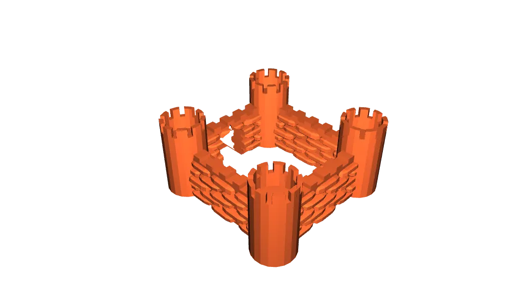 castle with drawbridge by AilbeC | Download free STL model | Printables.com