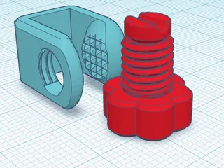 Filament Clip Clamp by AAlipiev | Download free STL model | Printables.com