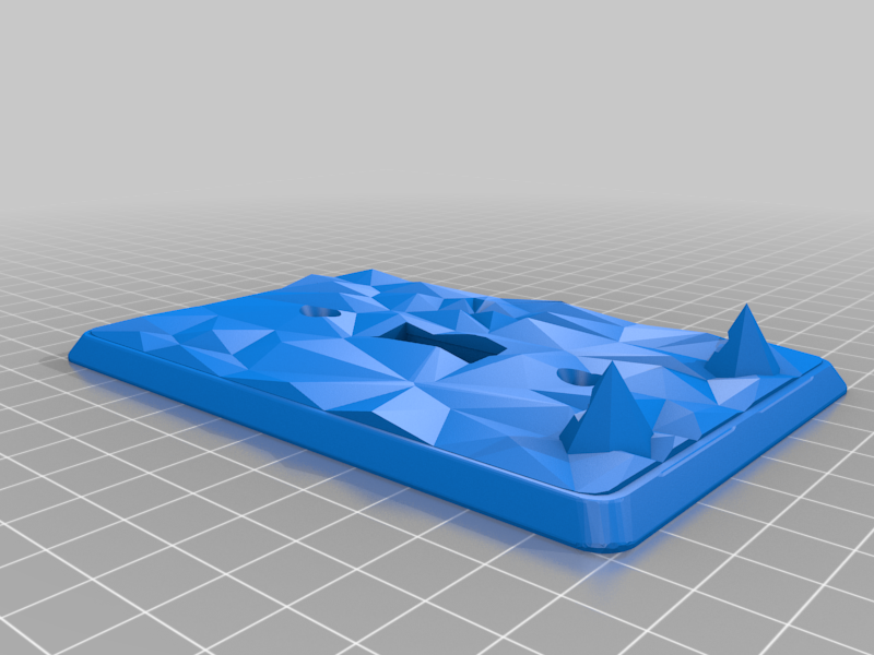 Voronoi Light Switch Cover by leimapapa | Download free STL model ...