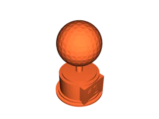 Golf Trophy by leimapapa | Download free STL model | Printables.com
