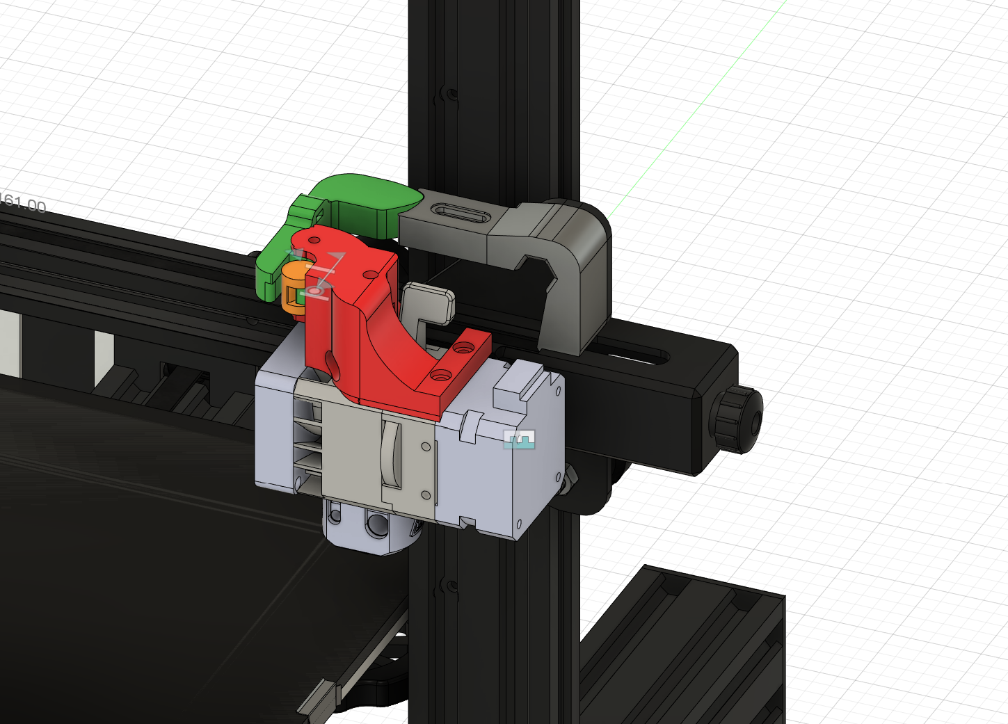 Filament Cutter for Biqu H2 on Ender 3 (3DClippy) by Gecko Boi ...