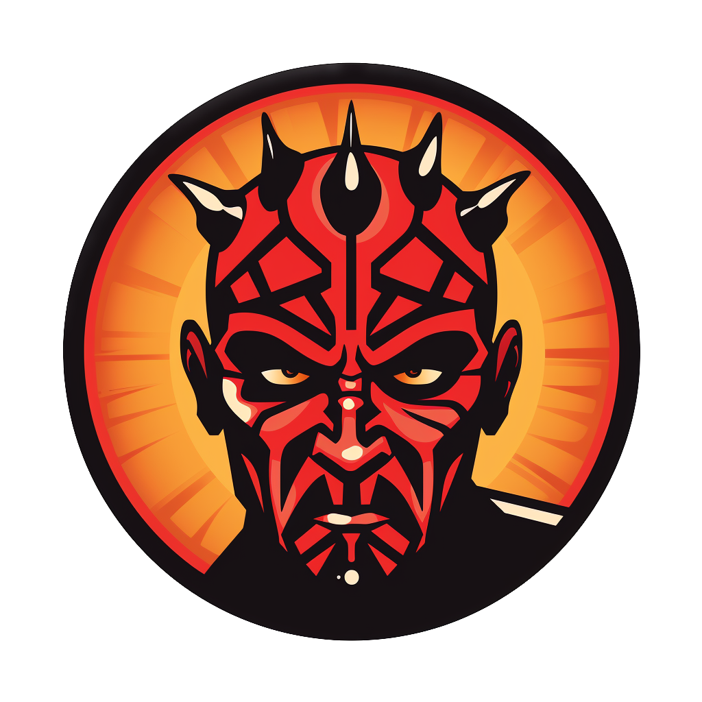 Star Wars (Inspired) "Dathomir's Dragon" HueForge Darth Maul by ...
