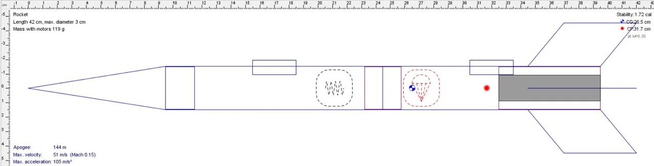 Model Rocket by lilcosine | Download free STL model | Printables.com