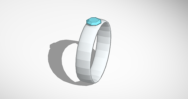 Diamond ring V3 by AilbeC | Download free STL model | Printables.com