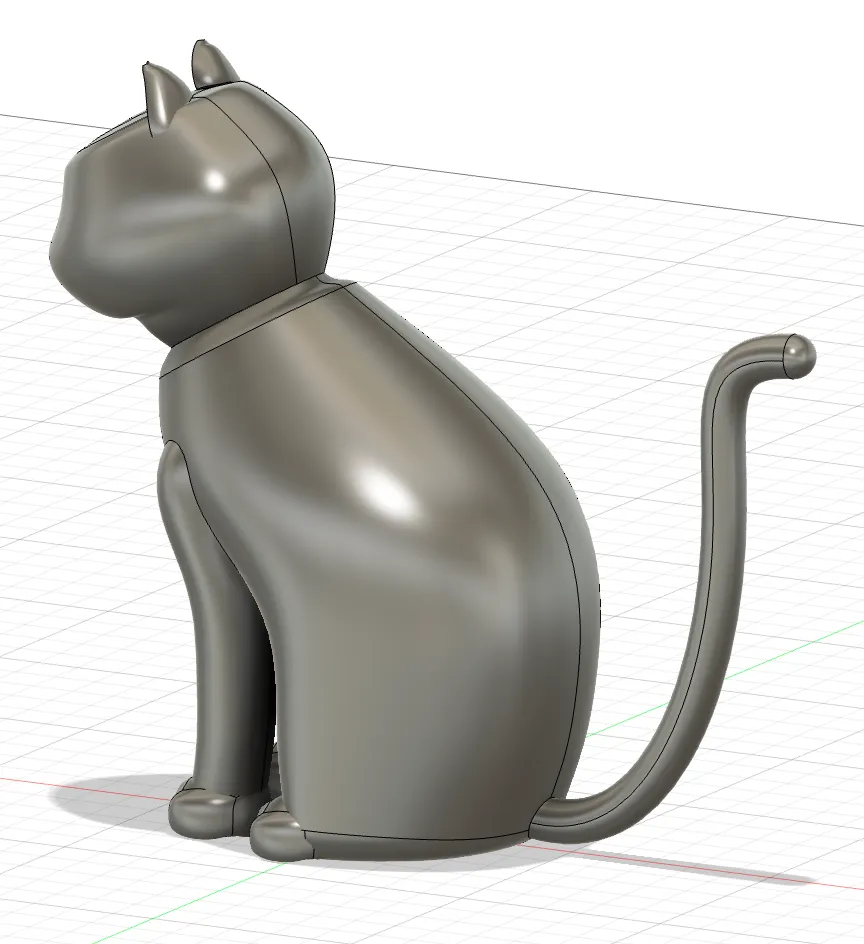 Cat by Jacob Tepperman | Download free STL model | Printables.com