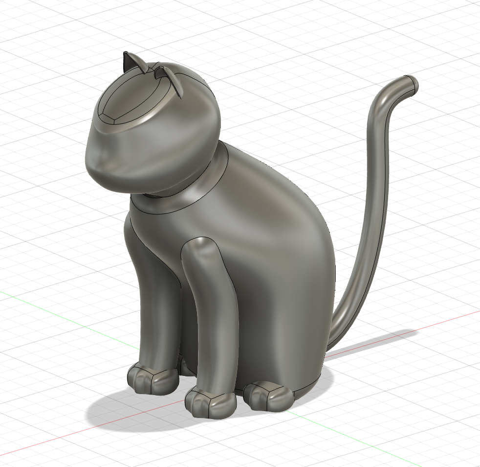 Cat by Jacob Tepperman | Download free STL model | Printables.com