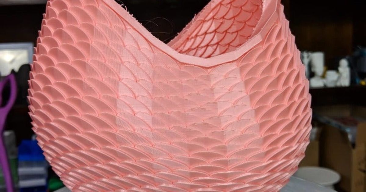 Mermaid Vase (Fixed) by Fuganater | Download free STL model ...