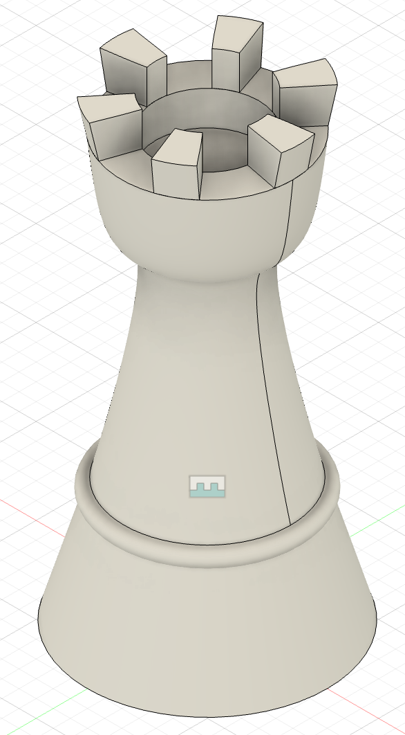 Rook Piece by Jacob Tepperman | Download free STL model | Printables.com
