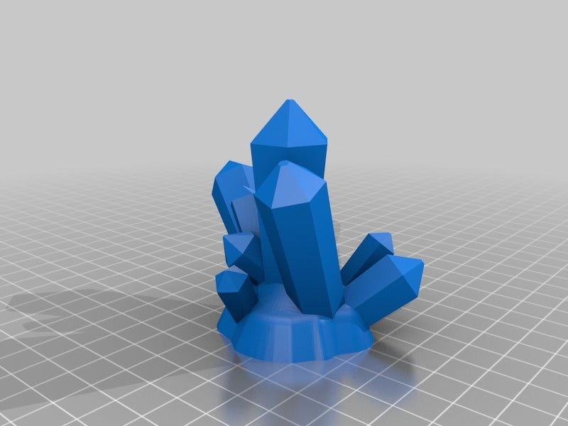 Gem Cluster (Fixed) by Fuganater | Download free STL model | Printables.com