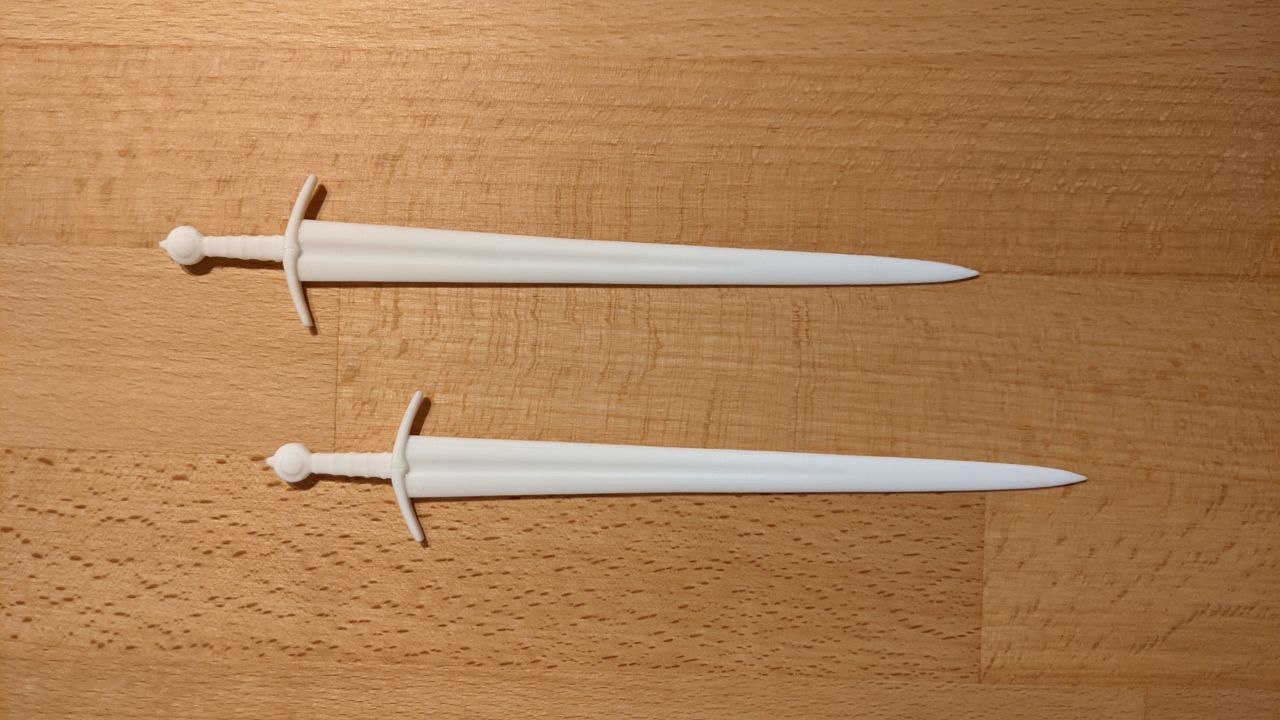 Medieval Arming Sword Type XIV by beHolz | Download free STL model ...