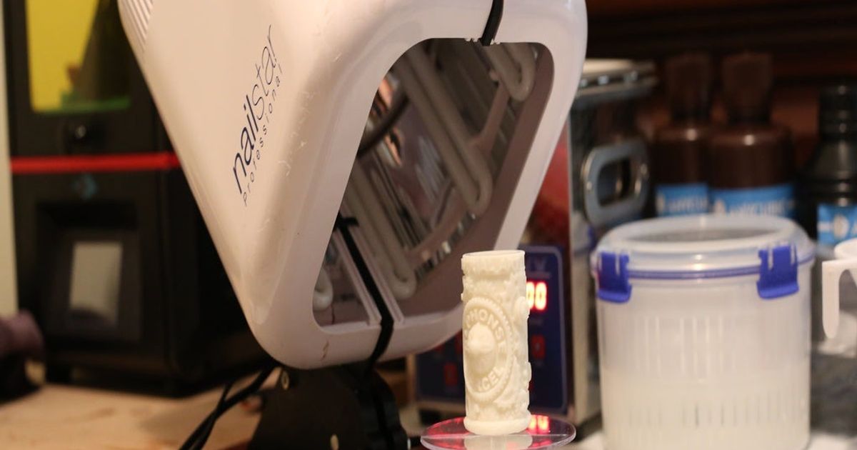 Overkill 3D Printed Resin Curing Station by Fuganater | Download free ...