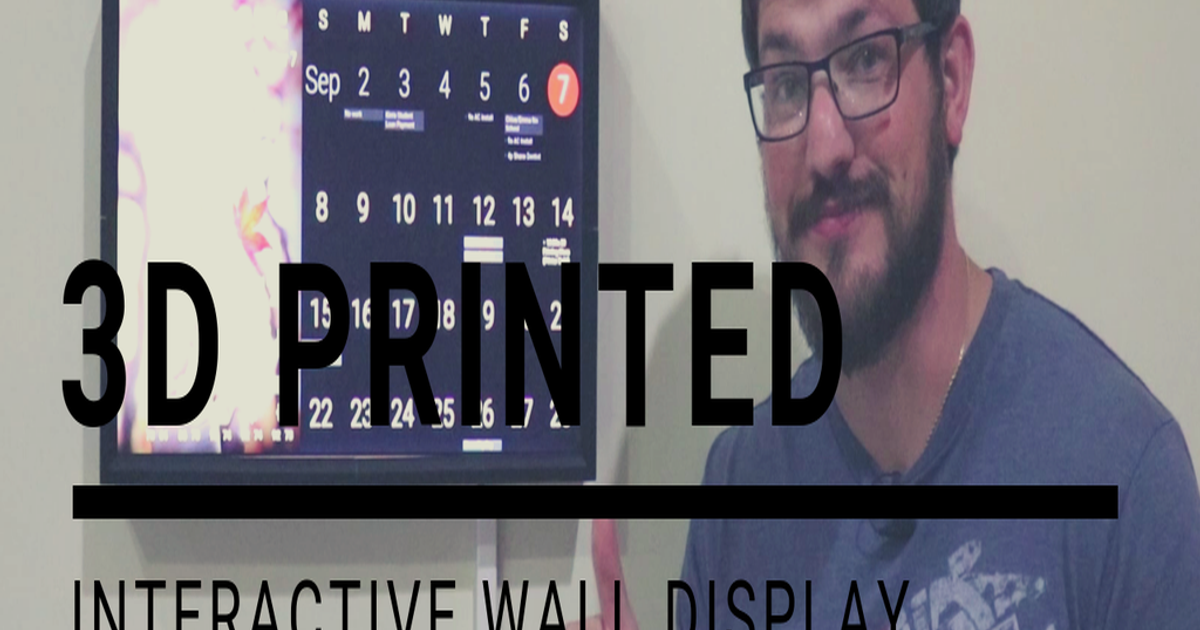 Monitor Wall Frame by Fuganater | Download free STL model | Printables.com