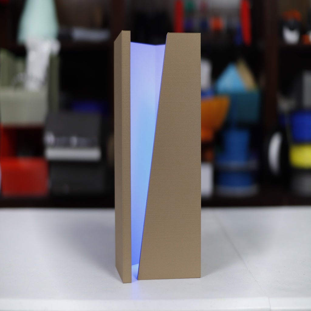 3D Printed LED Lamp by Fuganater | Download free STL model | Printables.com