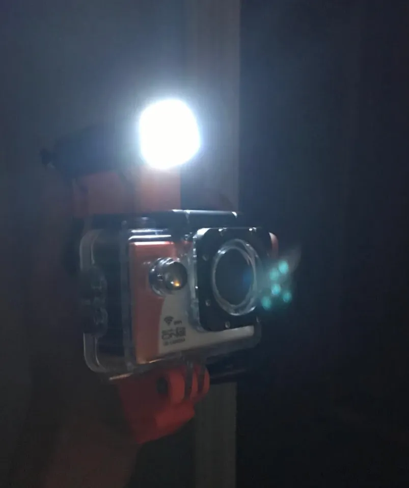 GoPro flashlight mount by MONSTER MUSKIE | Download free STL model ...