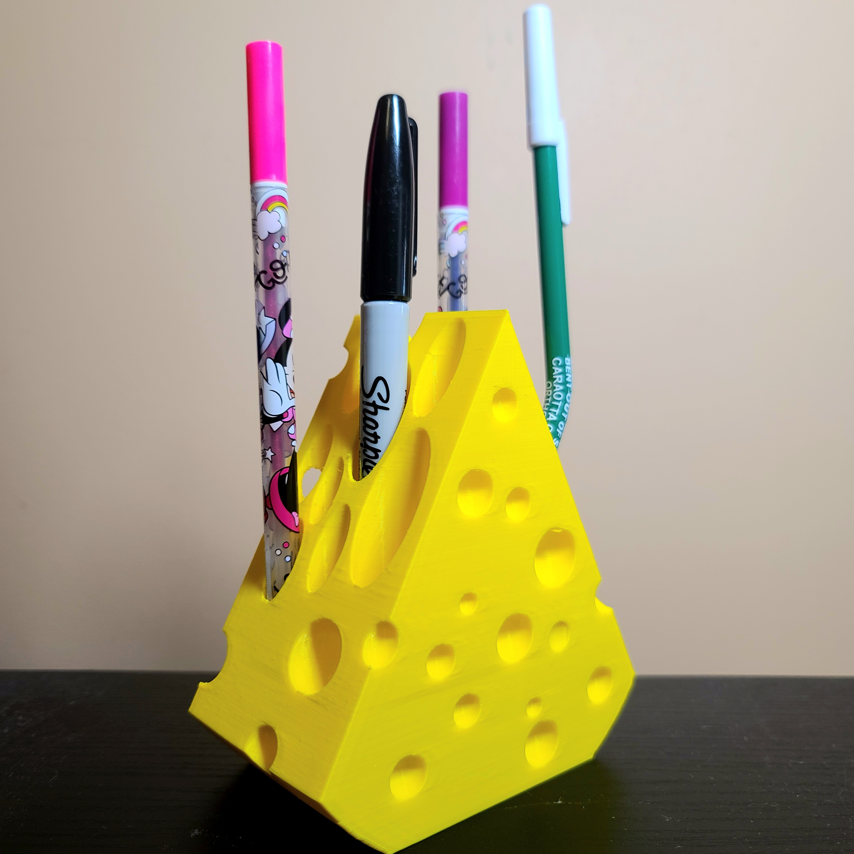 "Cheezy Pen Holder" - (shhh its about cheese heads) - Read Description ...