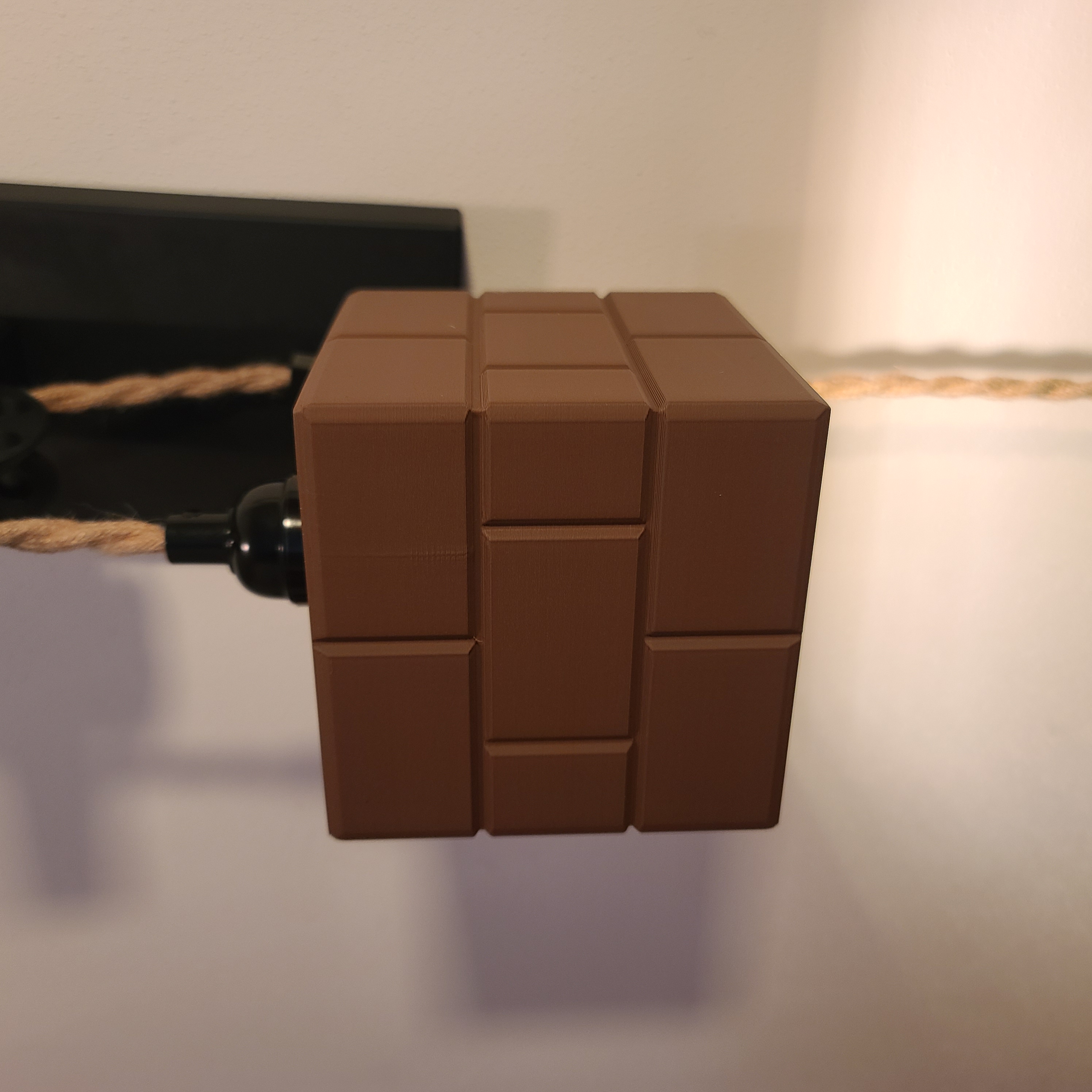 Brick Lamp Shade - Video Game Inspired Functional Art by Makers Mashup ...