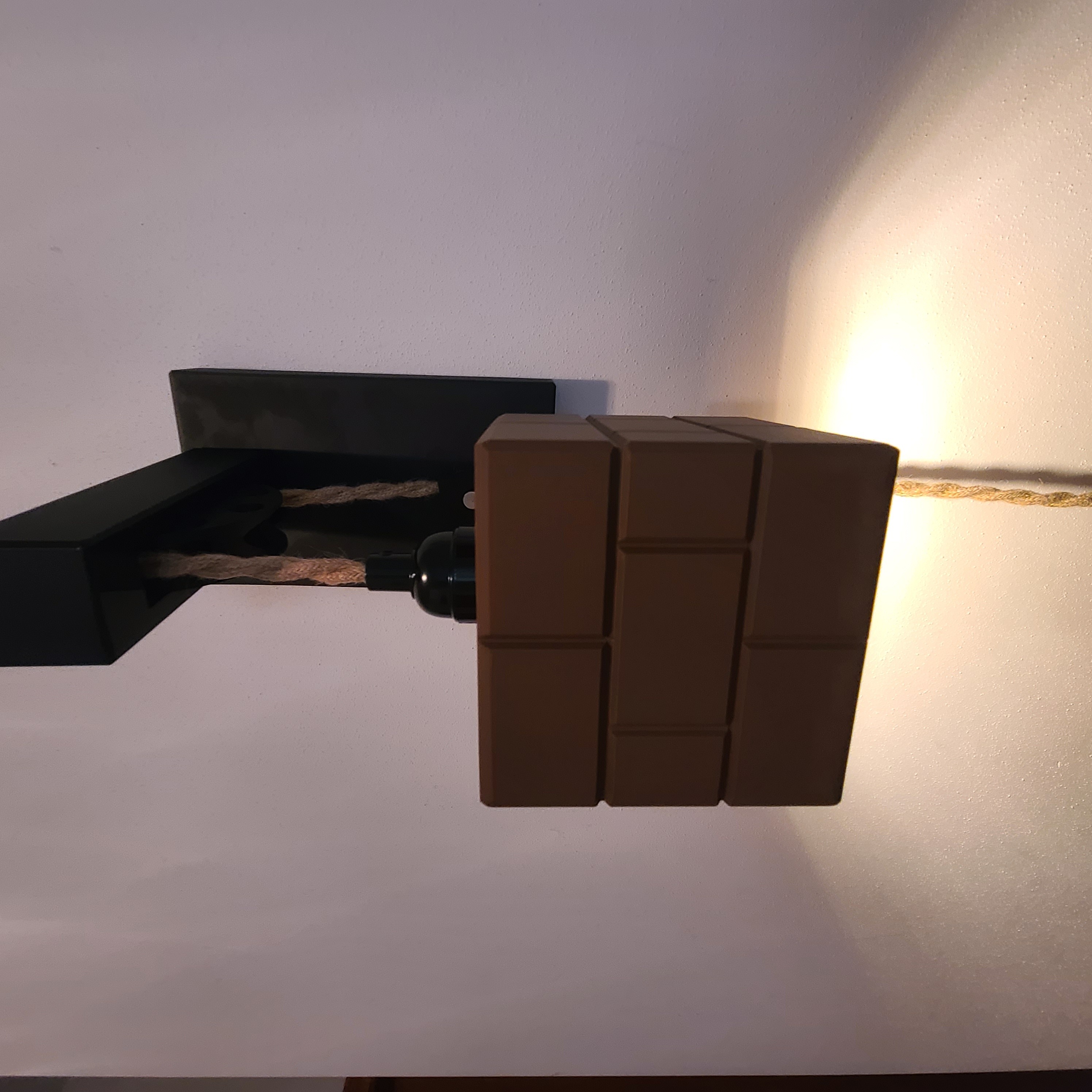 Brick Lamp Shade - Video Game Inspired Functional Art by Makers Mashup ...