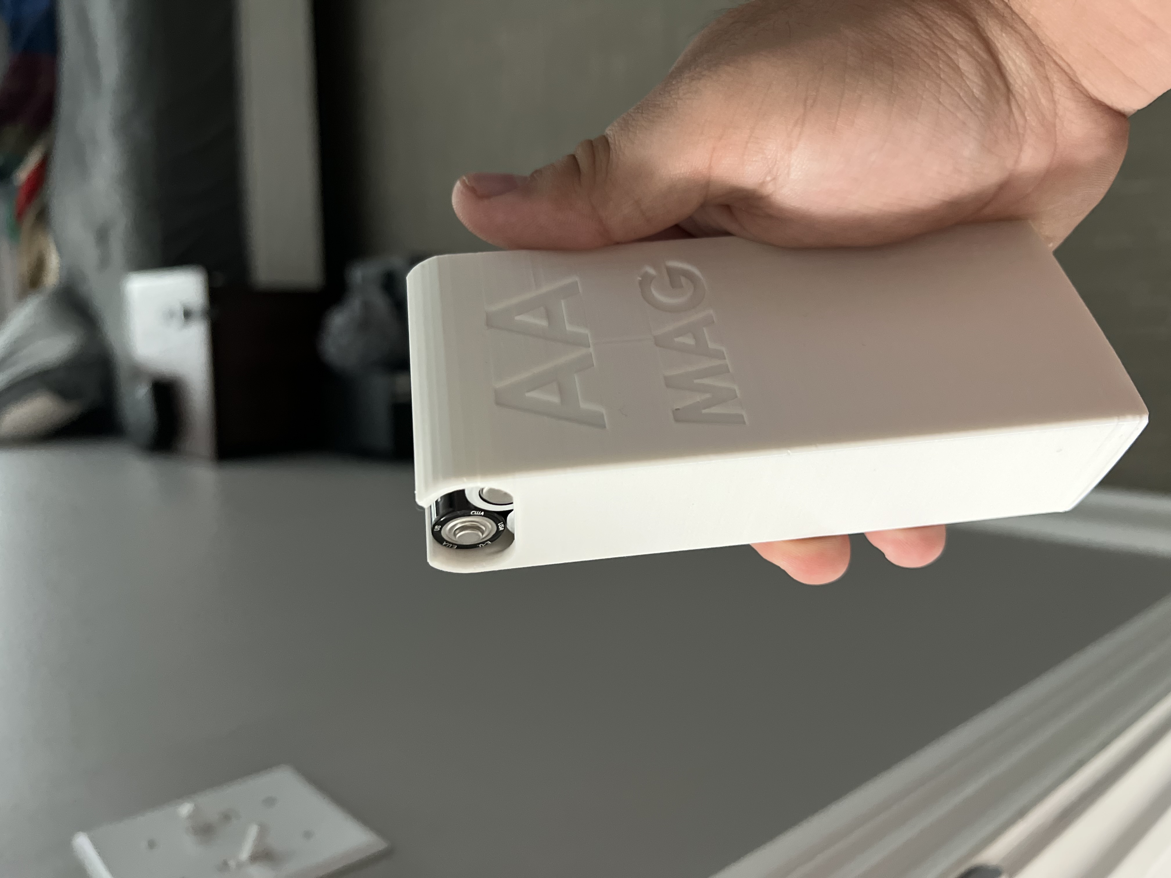 AA battery Mag by Leo Osborne | Download free STL model | Printables.com