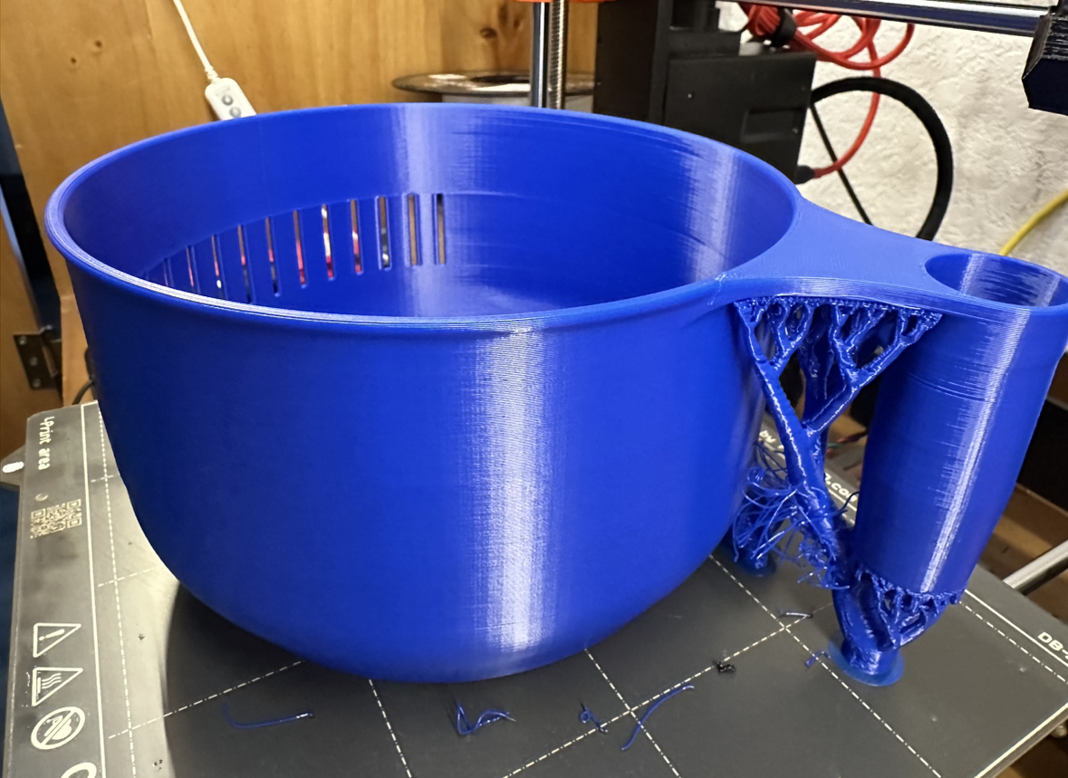 Fruit and Vegetable Washing Basin from Thingiverse # 5685812 by ...