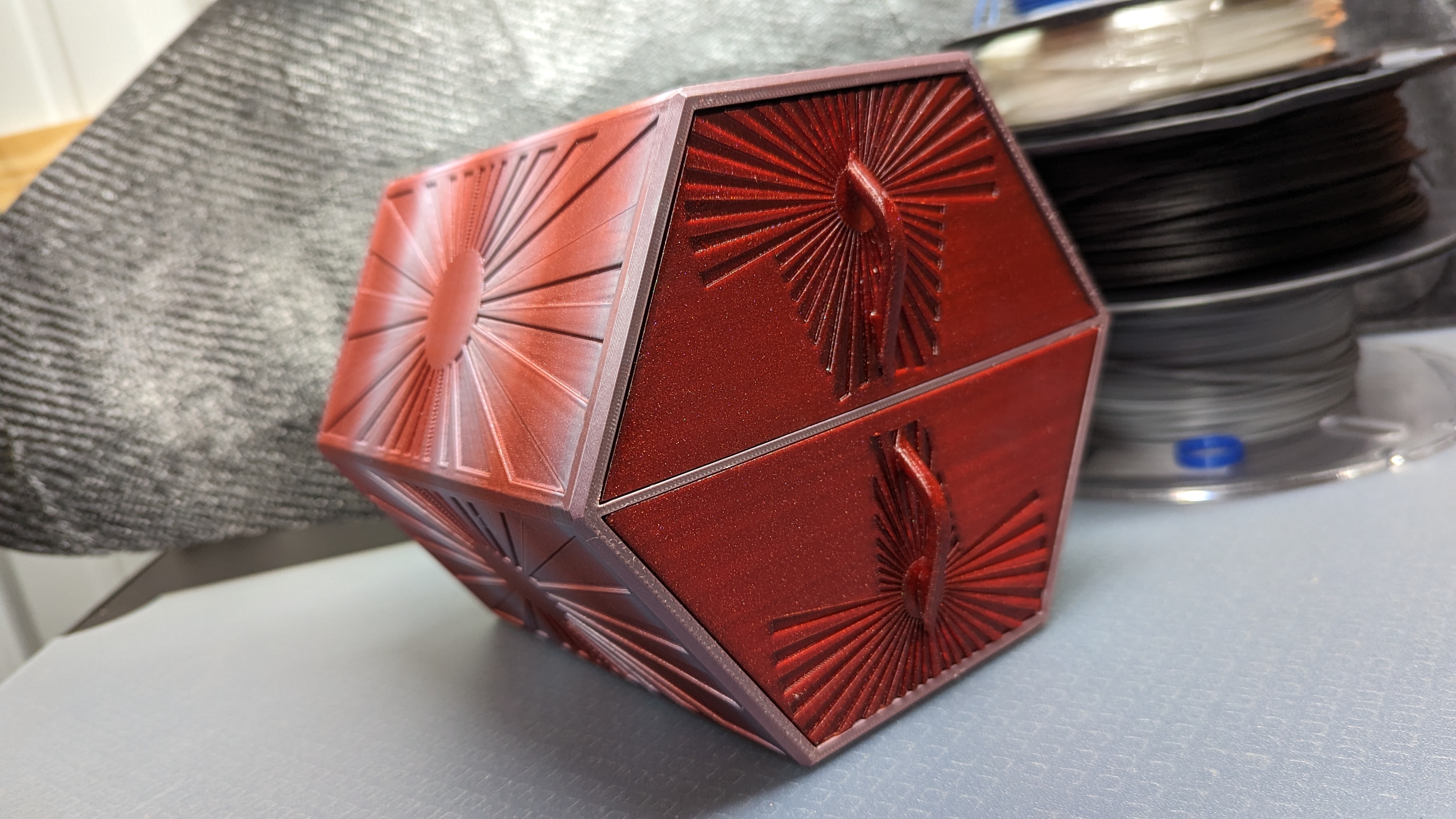 Rising Sun Box by RWBDesigns | Printables Store