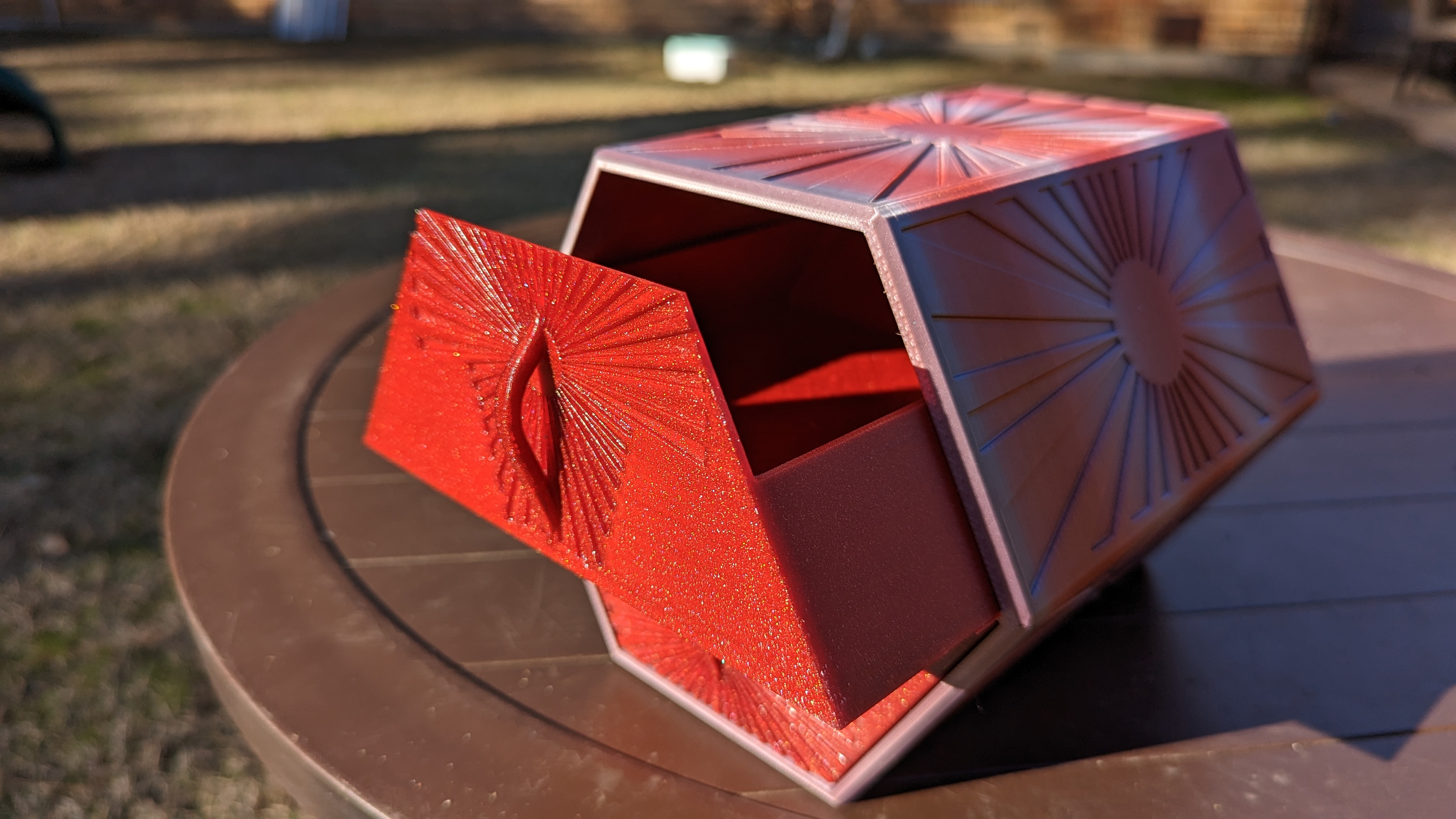 Rising Sun Box by RWBDesigns | Printables Store