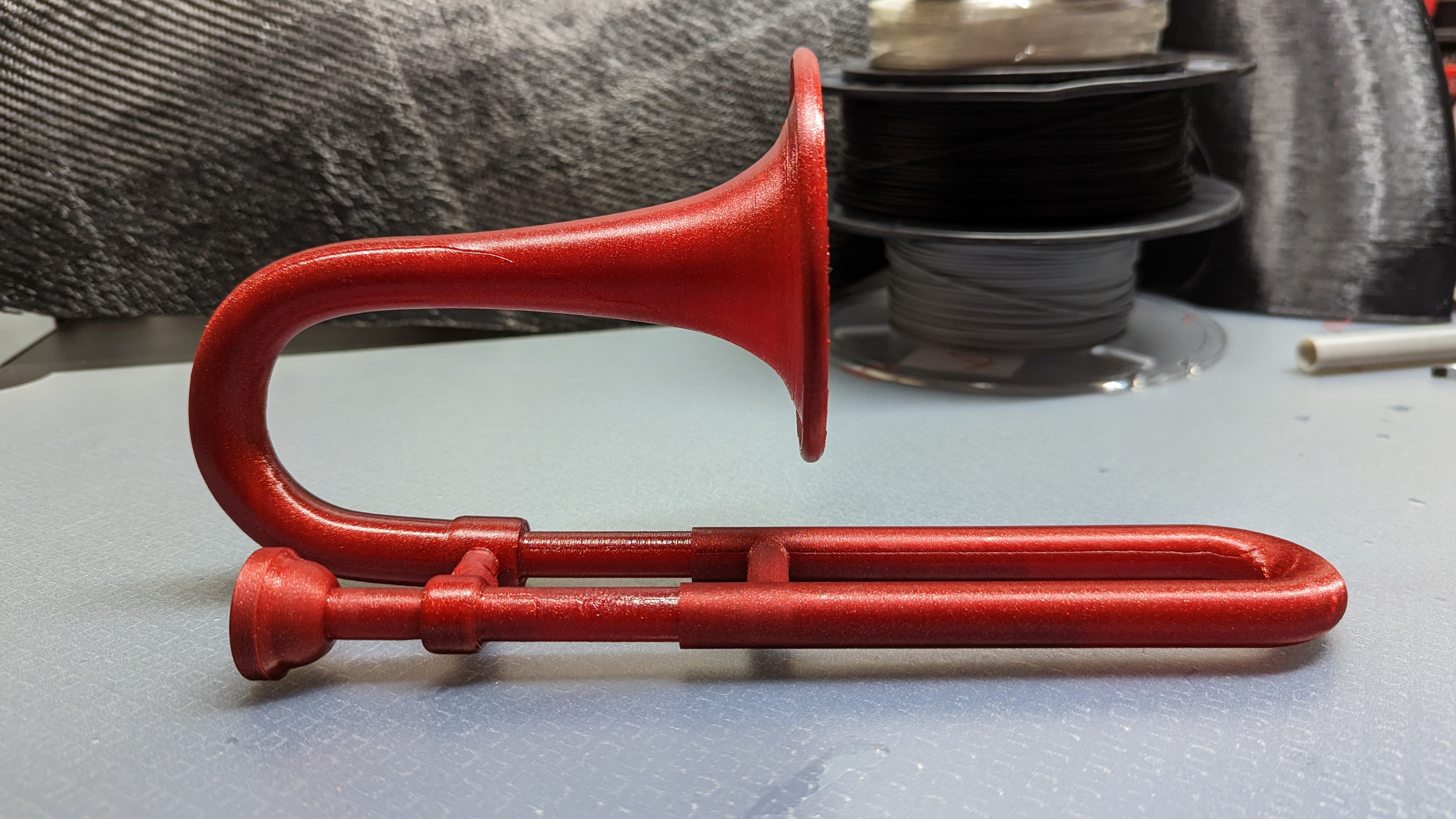 Mini Bone (Miniature Trombone) by RWBDesigns | Printables Store