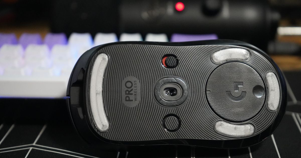 Logitech G Pro Custom Slider Feet Replacement by Ross3D | Download free ...