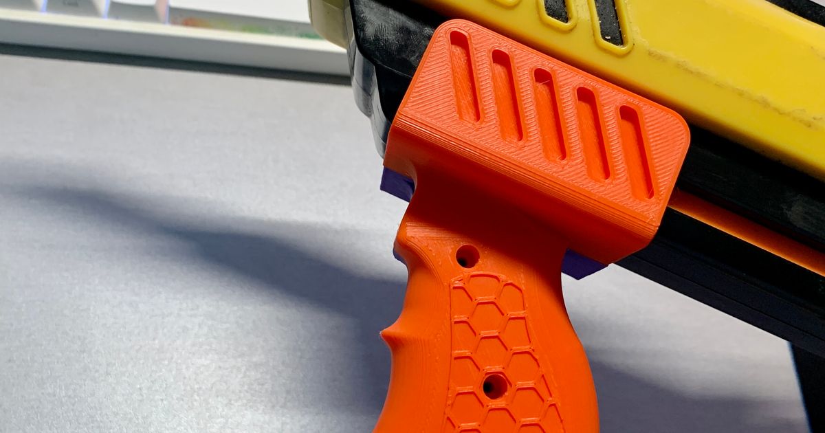 Bug A Salt Pistol Grip Pump Action by Bobcat Cam | Download free STL ...