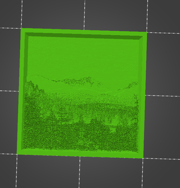 Lithophane of Mountain in Alaska by Ebh7 | Download free STL model ...