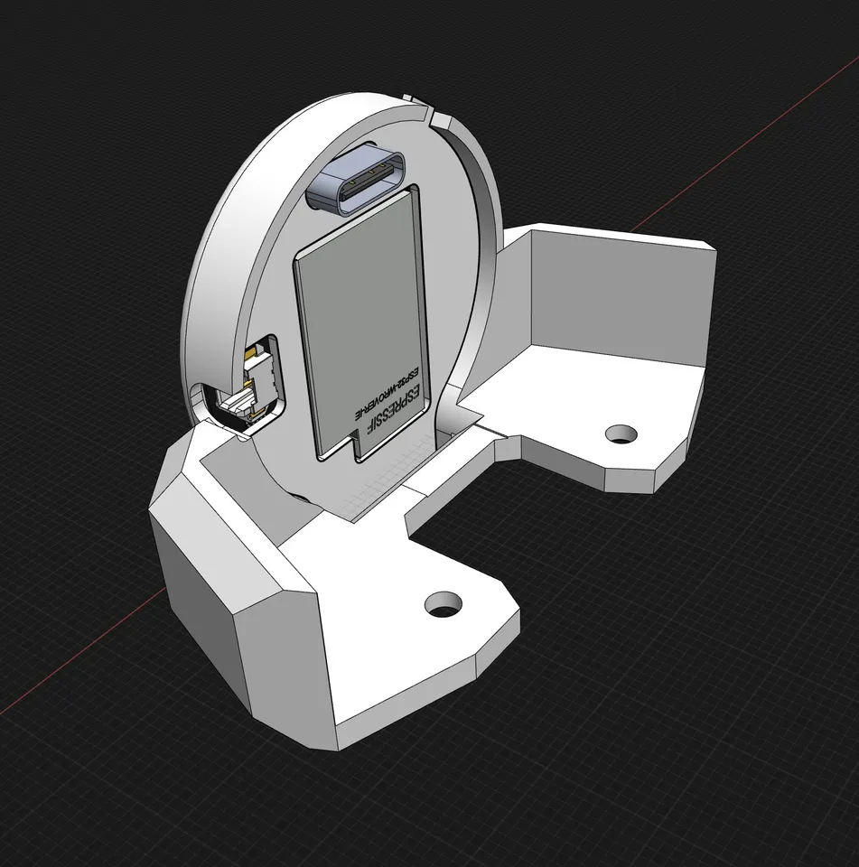 FT Knomi Krigami mount by Fizzy | Download free STL model | Printables.com