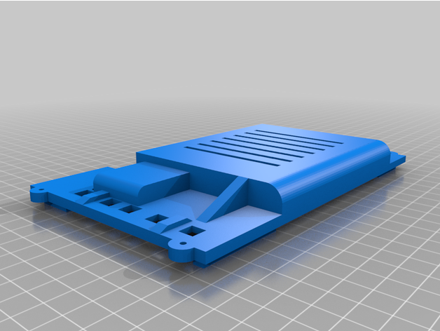 Case for 7 inch LCD Screen 1024 * 600 by Bob Hopper | Download free STL ...