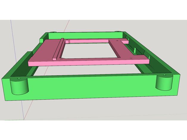 Case for 7 inch LCD Screen 1024 * 600 by Bob Hopper | Download free STL ...