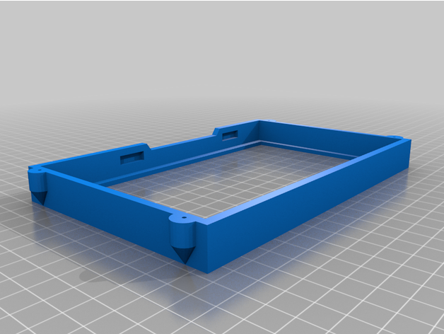 Case for 7 inch LCD Screen 1024 * 600 by Bob Hopper | Download free STL ...