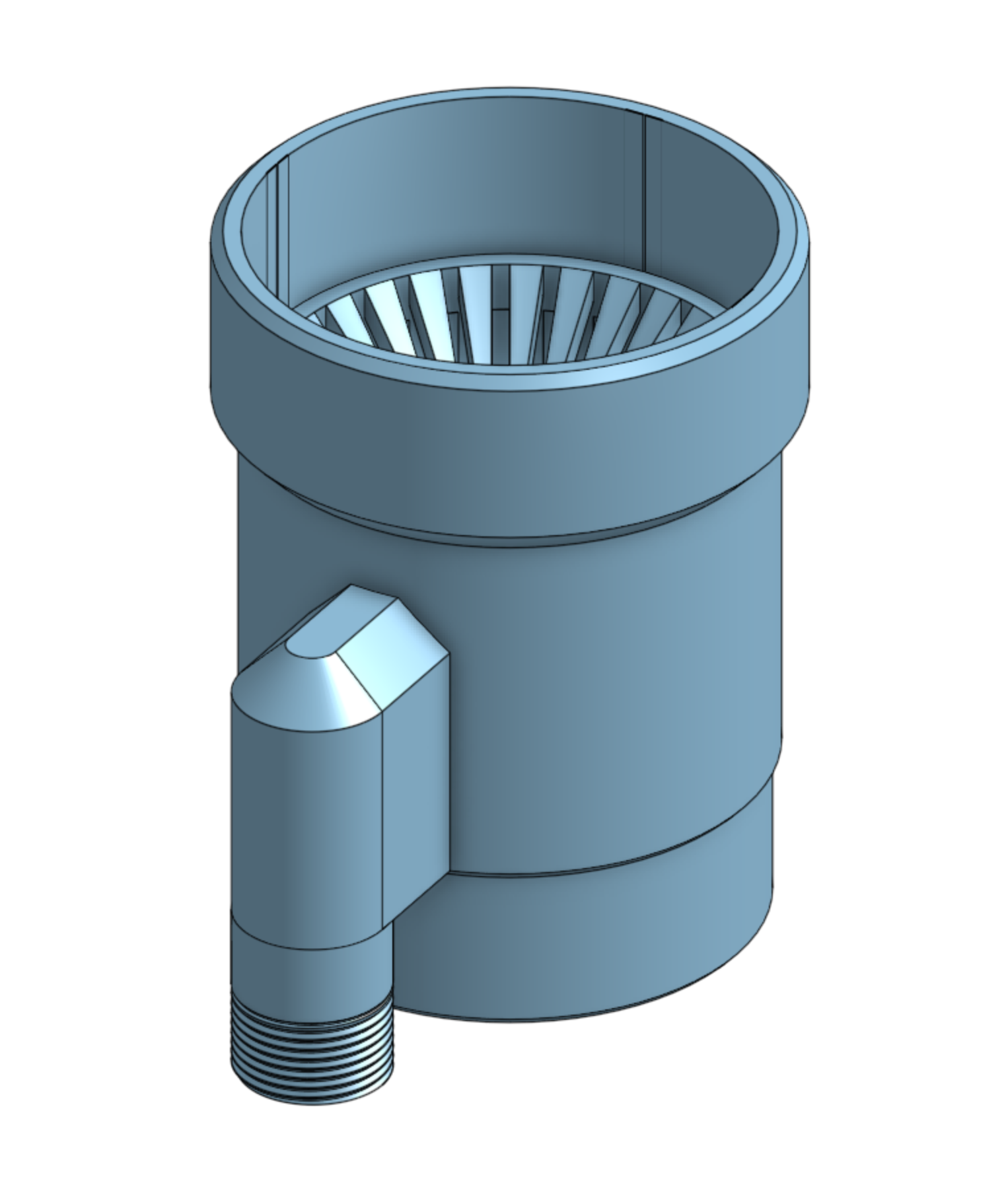 Parametric Rain Collector by Rafael | Download free STL model ...