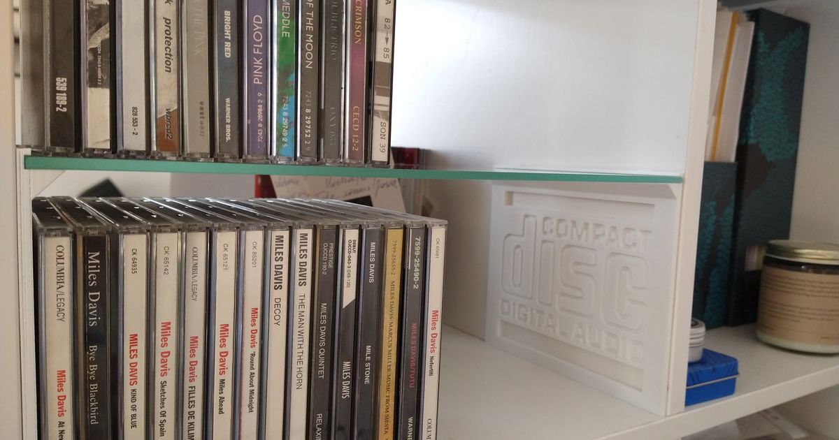 Yet another CD shelf stand for Ikea Kallax by Mikołaj | Download free STL model | Printables.com