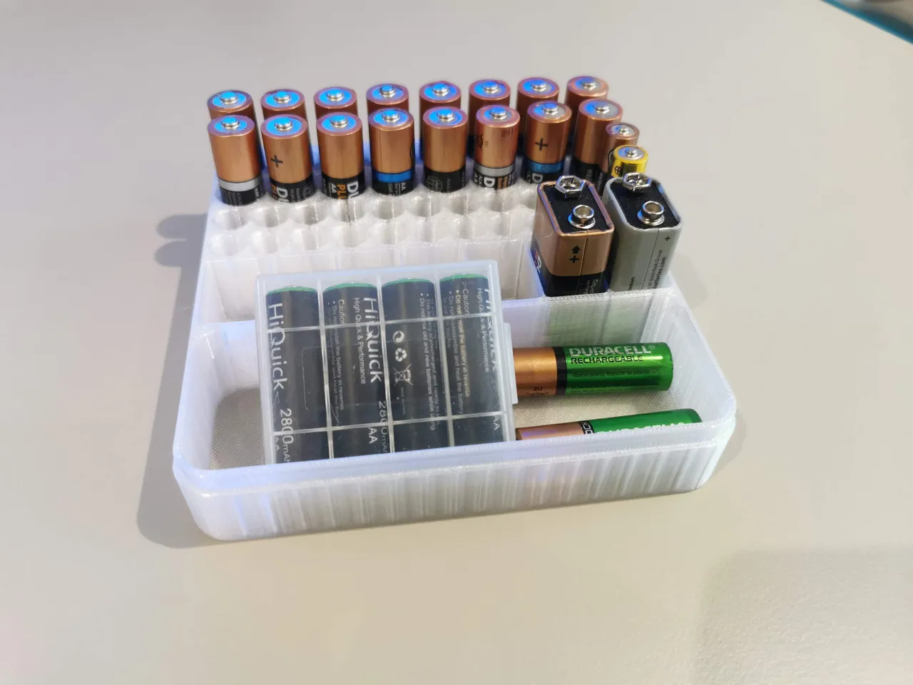 Battery holder with lid by vas__design | Download free STL model ...