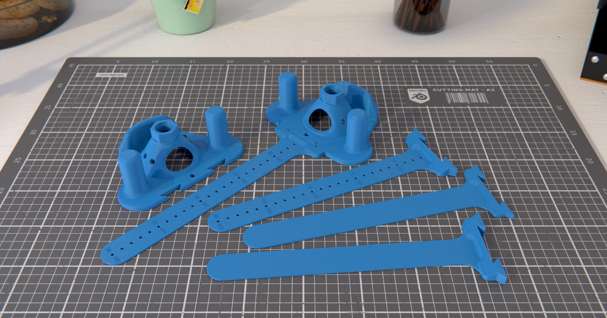 Dremel Router + Flat Guide + Radial Attachment by Jose L. González ...