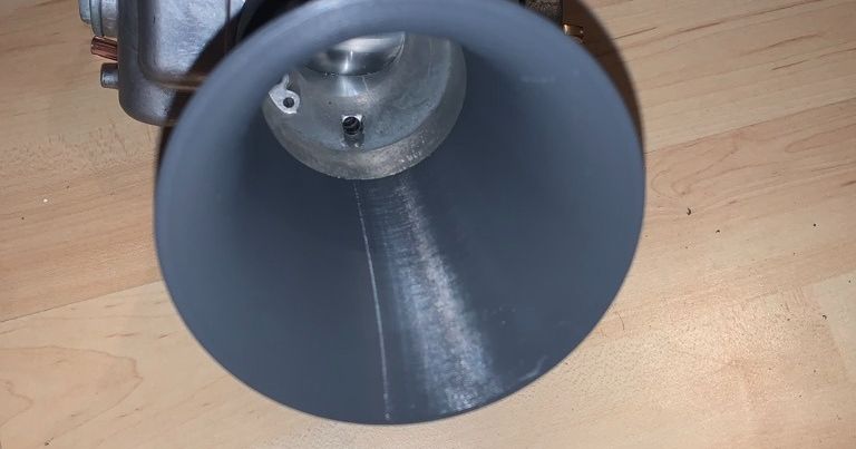 Intake Funnel ø62mm for Mikuni VM36-4 as sold for Yamaha SR500 XT500 ...