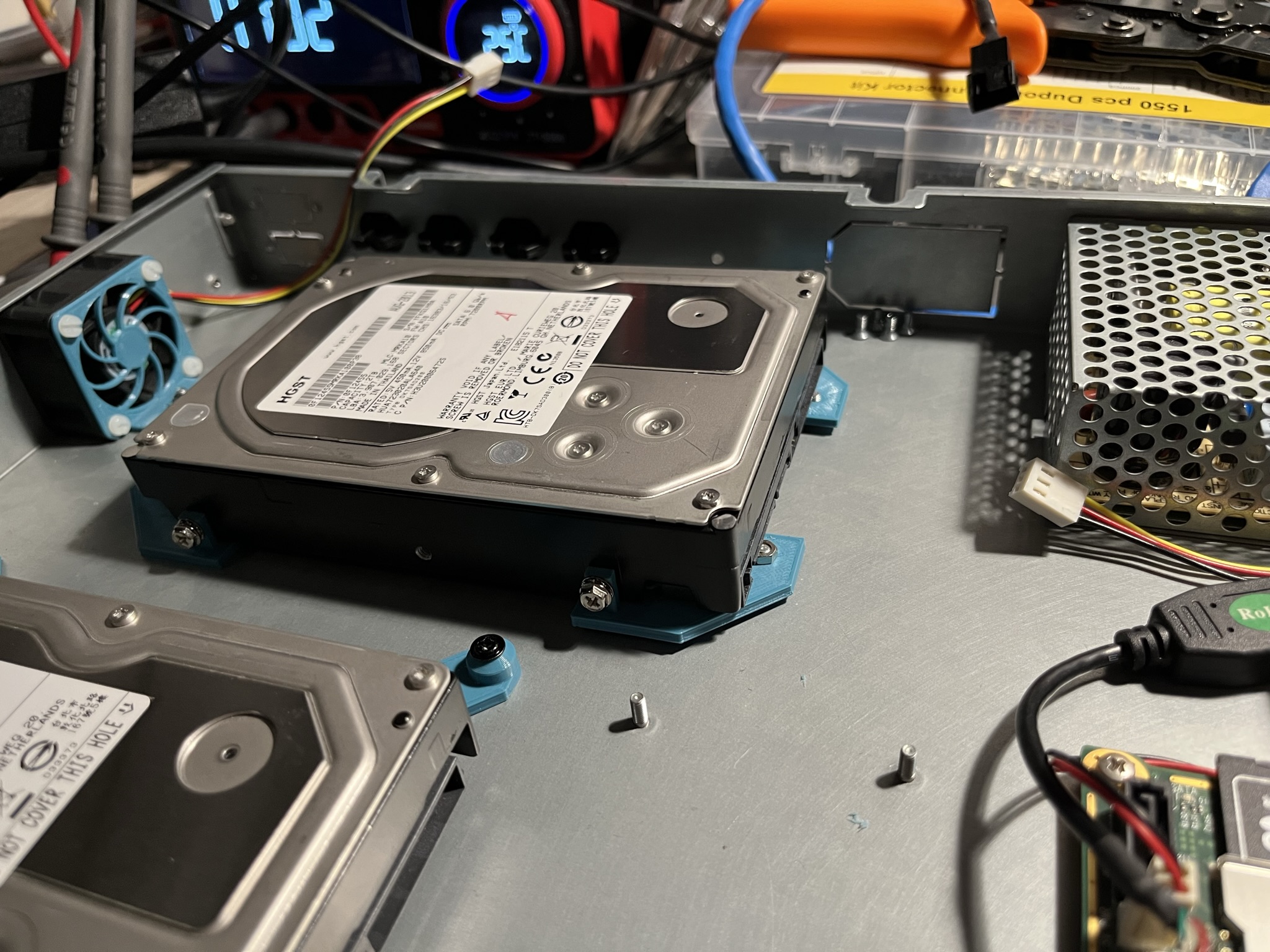 40mm Fan Mount PC Engines APU rackmount case by PietDeVries | Download ...