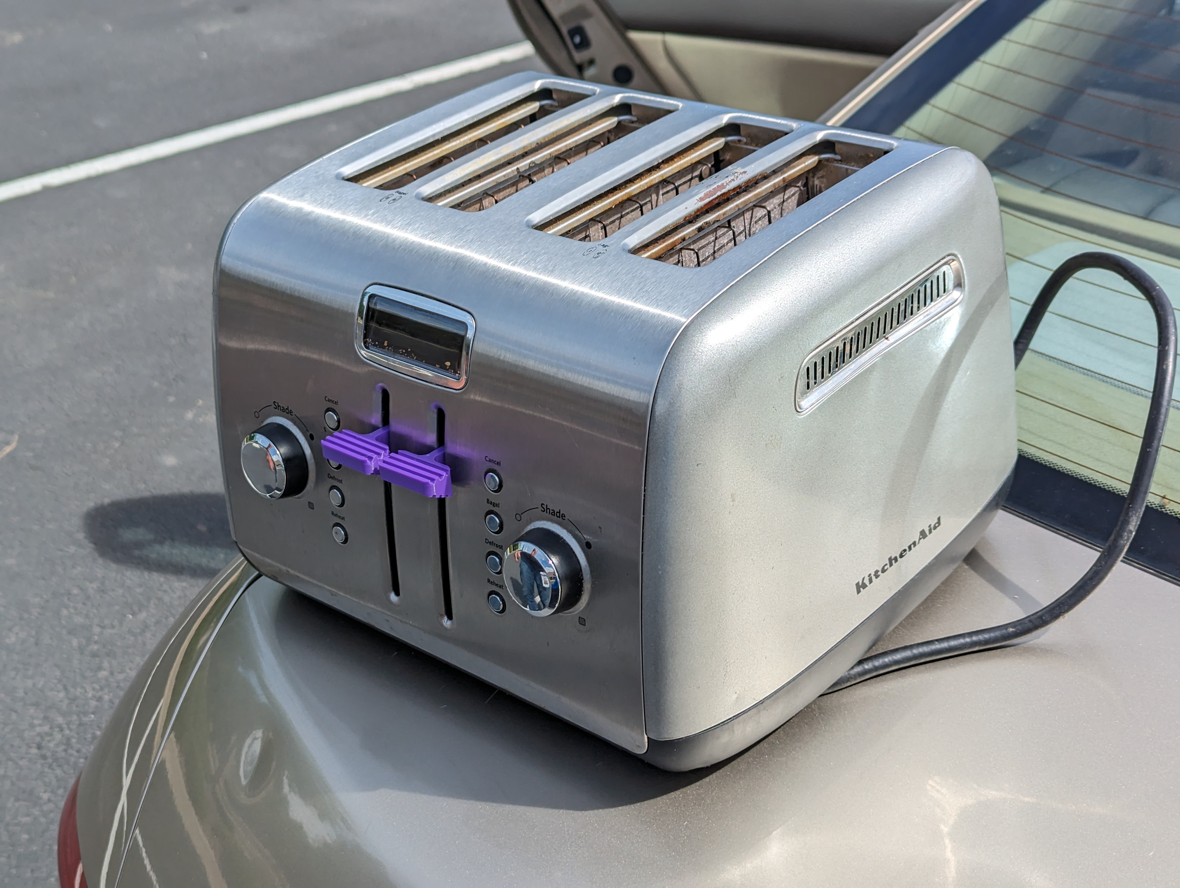 KitchenAid Toaster Handle by BenCo Studios | Download free STL model ...