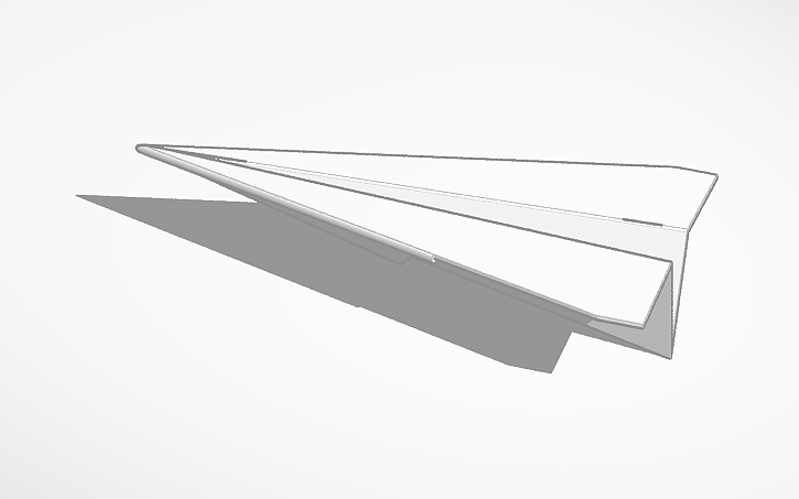 Paper airplane v2 by AilbeC | Download free STL model | Printables.com