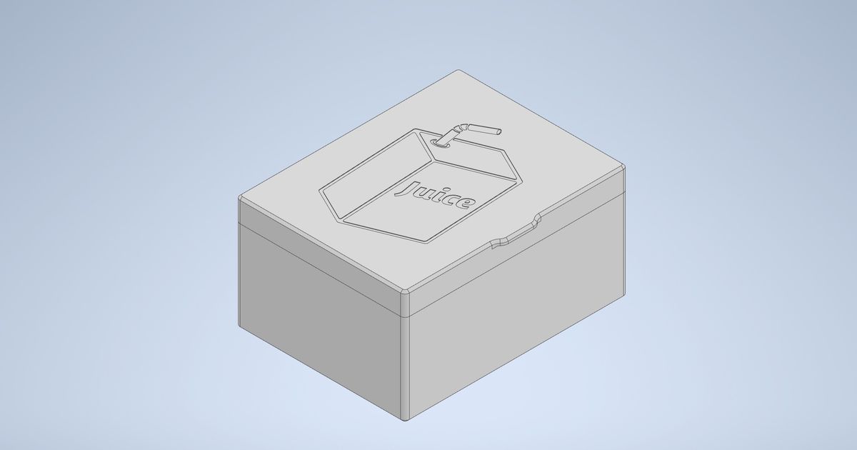 Juice Box - Travel Safe by Chya | Download free STL model | Printables.com