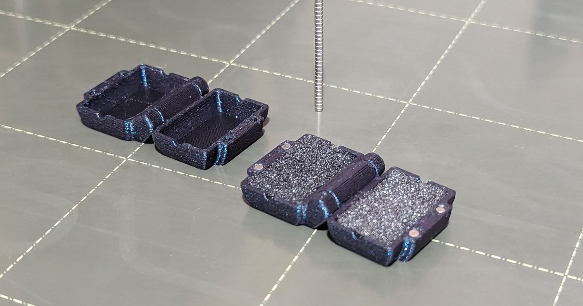 Filament Dust Filter (Magnetic) by MelSK | Download free STL model ...