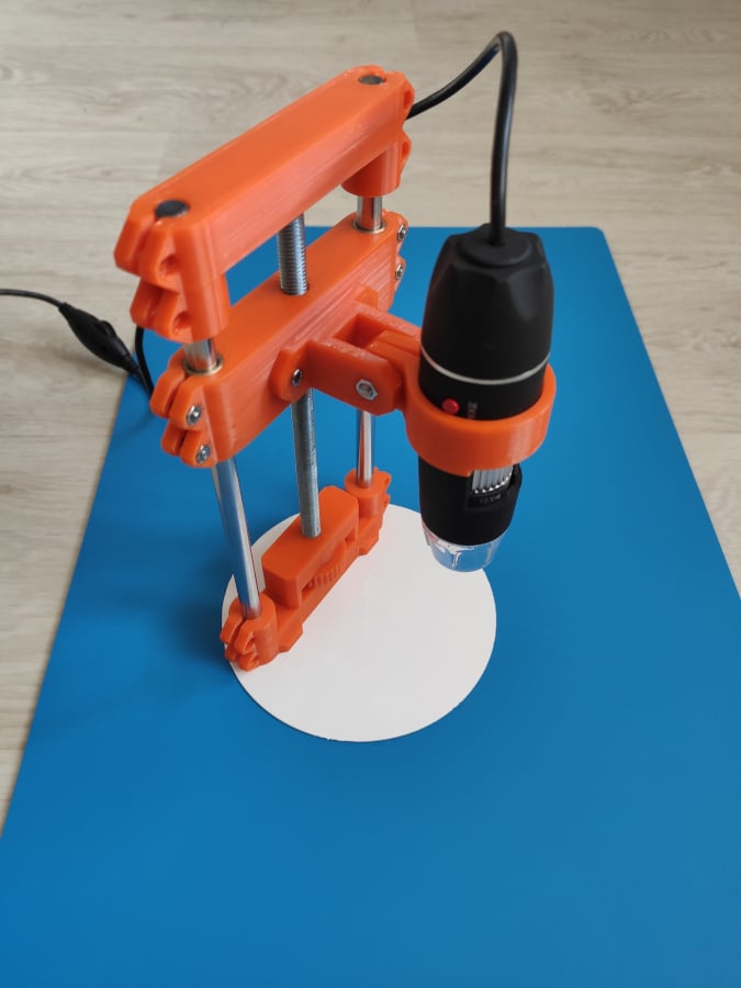 USB Microscope Holder by MSergW | Download free STL model | Printables.com
