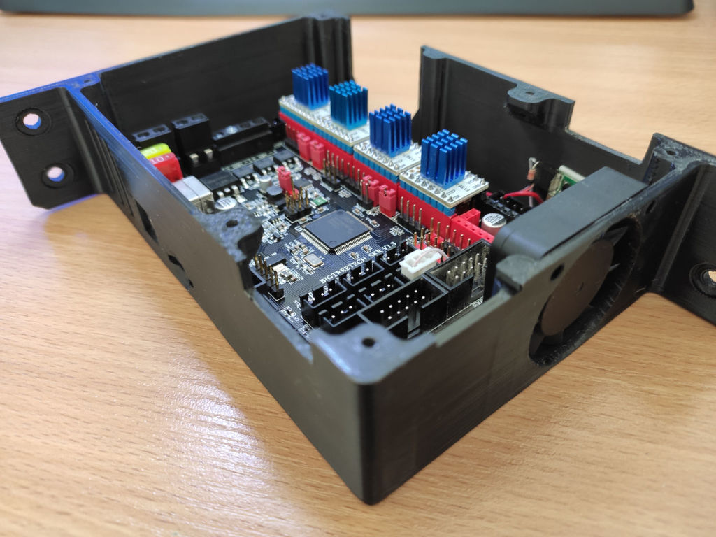 Ender-3 Control Box (SKR v1.3/1.4) by MSergW | Download free STL model ...