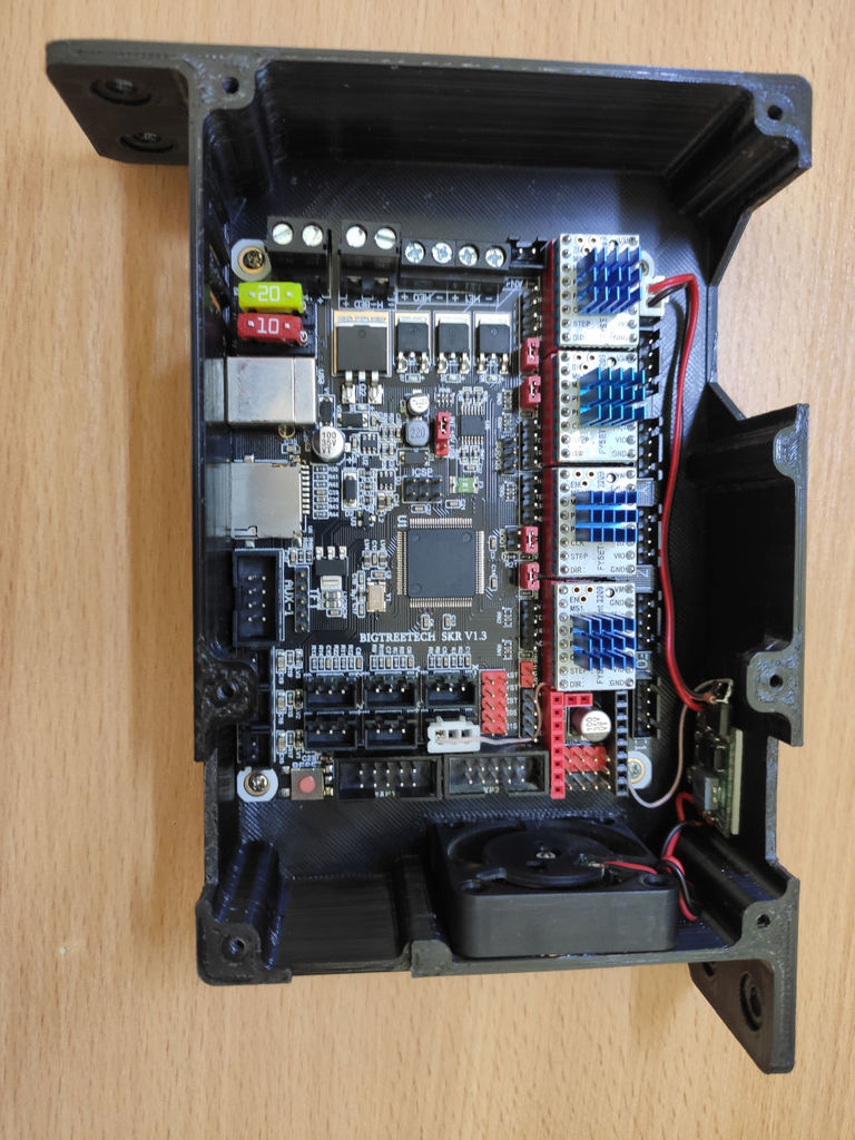 Ender-3 Control Box (SKR v1.3/1.4) by MSergW | Download free STL model ...